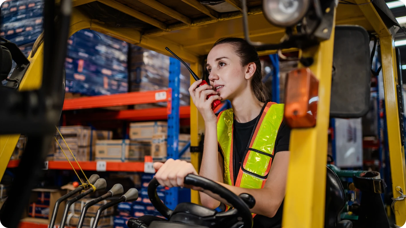 Forklift operator job profile